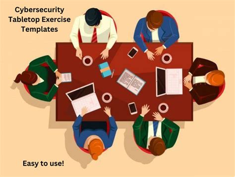 Cybersecurity Tabletop Exercise Templates Incident Response Disaster Recovery Business