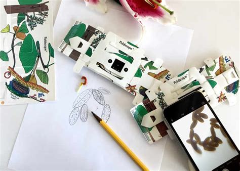 Foldscope Origami Paper Microscope Video Geeky Gadgets