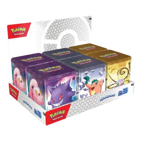 Pokémon March Stacking Tins