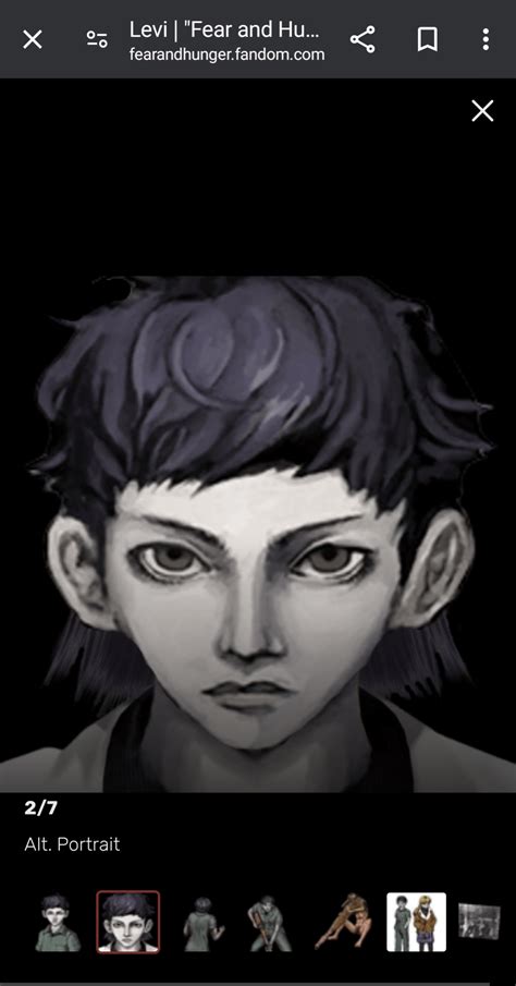 Levi Hidden Protrait R Fearandhunger