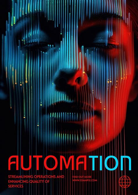 Automation Poster Template Premium Editable Template Rawpixel
