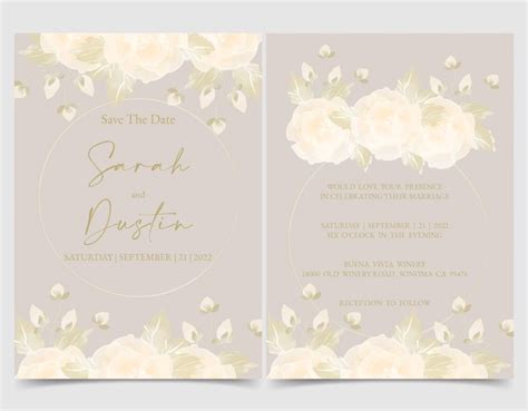 Save The Date Premium Vector