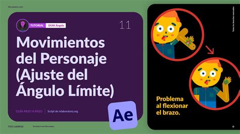 Duik Ángela 11 Movimientos Del Personaje Angulo Limite Tutorial