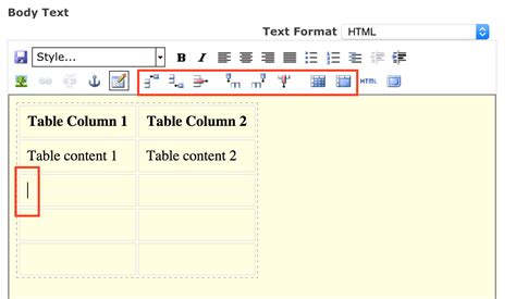 How Do I Create A Table Health Information Technology