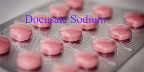 What Is Docusate Sodium Explanation With Example Grow Health
