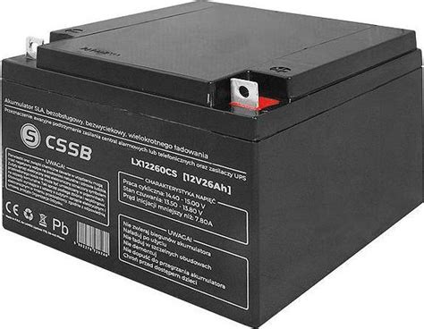 Cssb Akumulator żelowy Cssb 12v 26ah