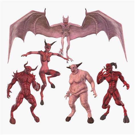 Free 3d Demon Models Turbosquid