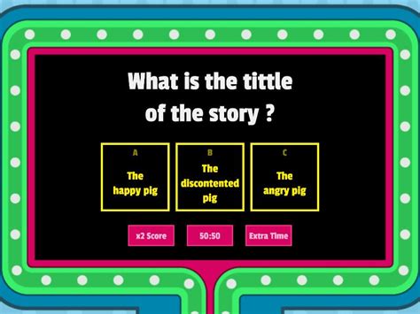 Reading Quiz Gameshow Quiz