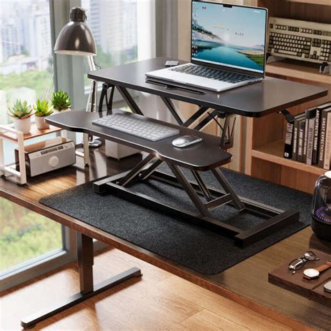 Standing Workbench Adjustable Computer Desk Home Office Foldable And