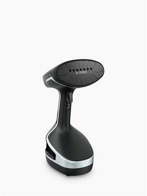 Tefal Access Steam Force Handheld Clothes Steamer, 200ml, Black/Silver