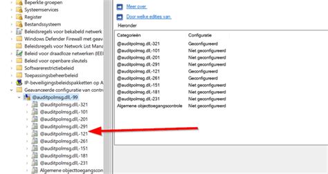 advanced audit policy configuration dll missing windows spiceworks