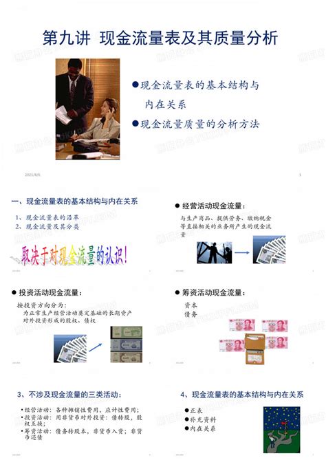 现金流量表及其质量分析ppt模板下载编号qkwbxdkz熊猫办公