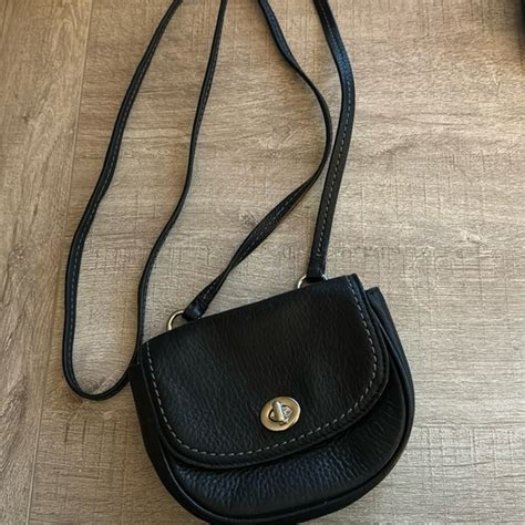 Coach Bags Coach Mini Crossbody Bag Black Leather Poshmark