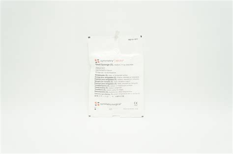 Symmetry 81 1011 Secto Tonsil Sponge Medium Unit Of 5 Sponges