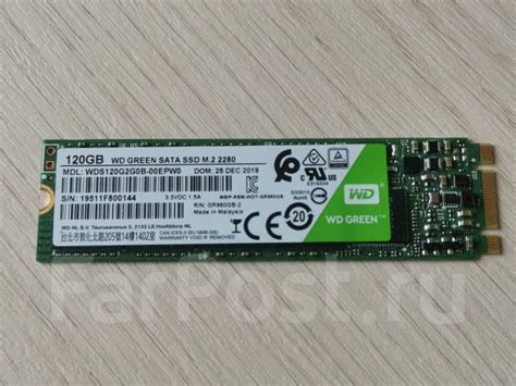 SSD M.2 накопитель 120GB WD Green [WDS120G2G0B] - Носители информации ...
