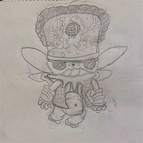 Adult Plixie Sketch R Mysingingmonsters