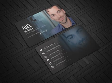 Actor Business Card Examples At Mitchell Cushing Blog