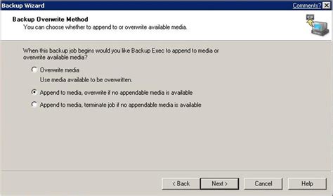 Solved Media Set Conlficting Backup Overwrite Method Vox