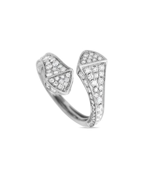 Buy Diamond Select Cuts 18k 145 Ct Tw Diamond Bypass Ring Nocolor