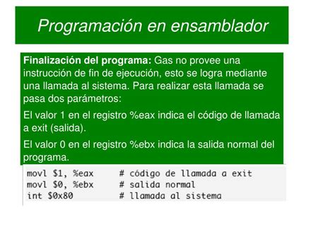Ppt Programación En Lenguaje Ensamblador Powerpoint Presentation Free Download Id3603477
