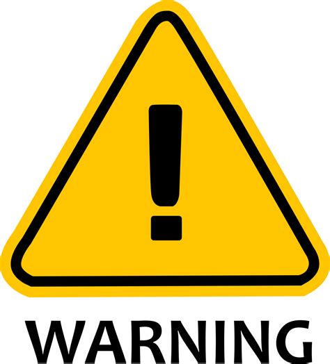 Advertencia Y Precaución Icono De Signo De Exclamación Aislado En