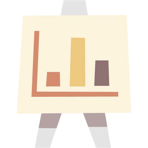 Chart Cartoon Flat Icon