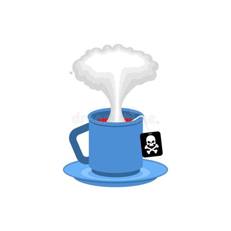 Explosion In Cup Of Coffee Nuclear Explosion In A Mug Stock