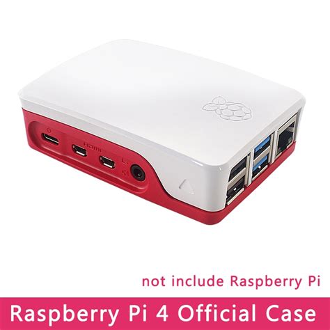 Original Raspberry Pi 4 Official Case Abs White And Grandado