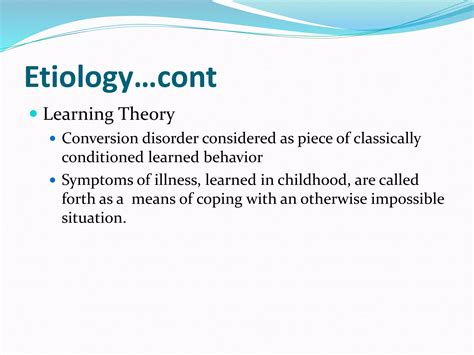 Dissociative Conversion Disorders Pptx Dissociative Conversion Disorders Pptx