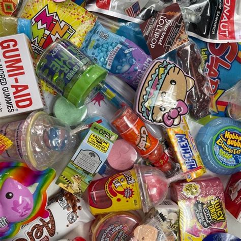 Gummy Candy Box Etsy