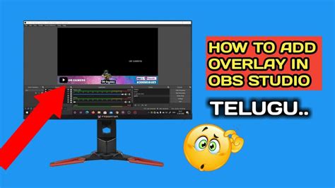 How To Add Overlay On OBS Studio - YouTube