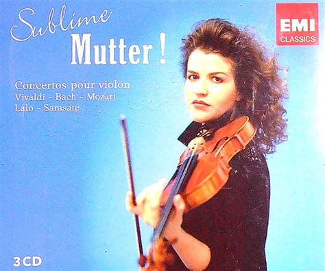 Anne Sophie Mutter Sublime Mutter Cd 12189079295 Oficjalne Archiwum