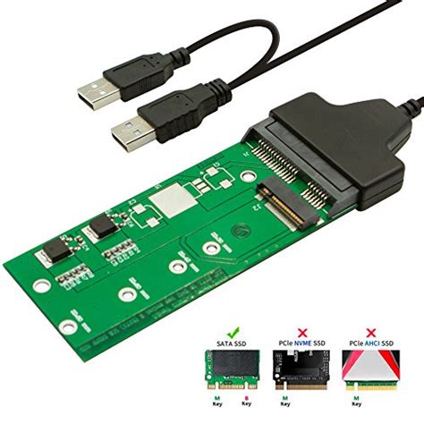 Qnine M2 Ssd Adapter Ngff To Usb Or Sata Converter Card With Want