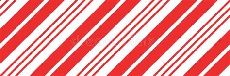 Christmas Candy Cane Striped Seamless Pattern Christmas Candycane