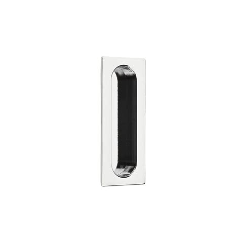 Baldwin Polished Chrome Polished Chrome Brass Sliding Window Flush Pull At