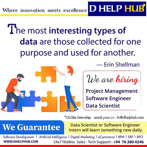 D Help Hub Private Limited On Linkedin Hiring Datascientist Intern