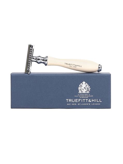 Buy Truefitt And Hill Faux Ivory Chrome Wellington Double Edge Safety