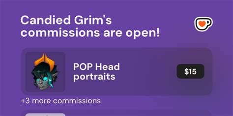 Candied Grims Commissions