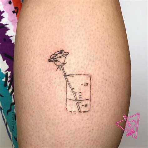 Chemistry Beaker Tattoo