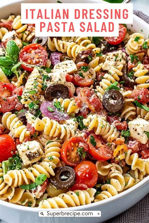 Italian Dressing Pasta Salad Superb Recipe Recipe Italian