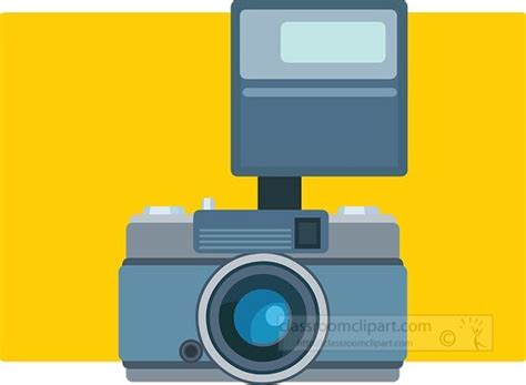 Camera Clipart Old Camera With Flash Camera Clipart