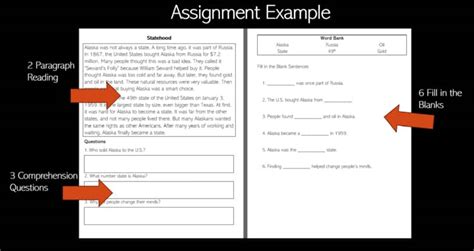 Esol Massachusetts State Series 5 Assignment Bundle Ell Reading