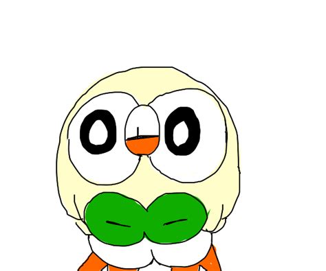 Last Frame Will Be My Pfp Rowlet Please Drawception