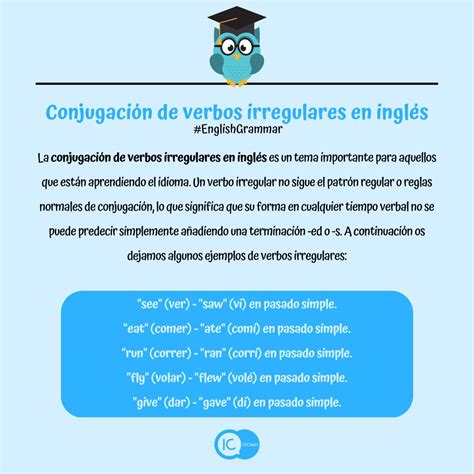 Ic Idiomas La Conjugación De Verbos Irregulares En