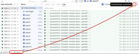 Is There A Way To Keep Andor Export Logs For More Than A Month In Workflows 💬 Workflows