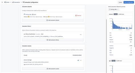 Evaluate A Model • Evaluate Models • Automatically Evaluate Model Performance • Palantir