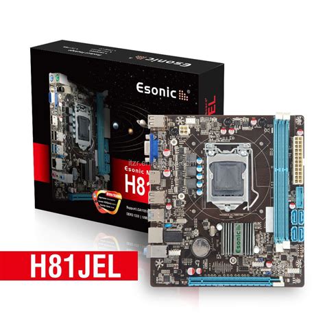 Itzr Factory Esonic Motherboard H81 Pc Atx Motherboard Lga1150 Ddr3 4thgen Board Atx