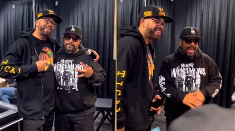 Method Man Reunited With Ice Cube In Backstage And Giving A Very