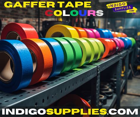 The Multitasking Hero Of Adhesive Solutions Coloured Gaffer Tapes