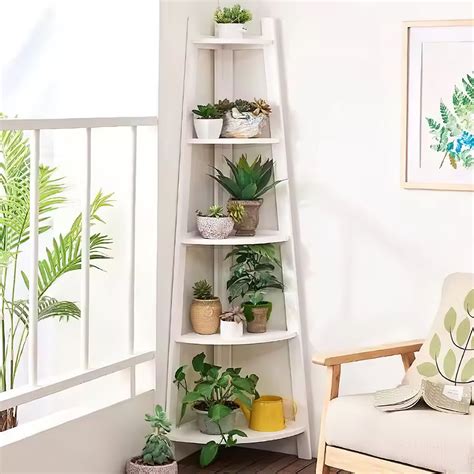 17 Stories 5 Tier Modern Corner Plant Stands Uk